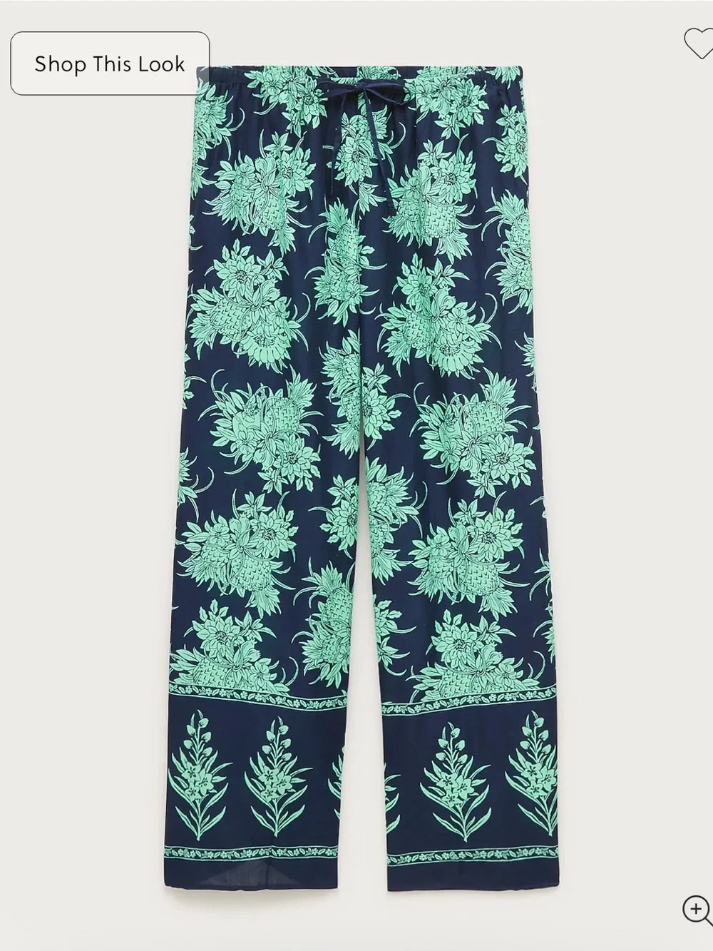 J. Crew | Swim | Nwt Jcrew Beach Pant In Pineapple Print | Poshmark